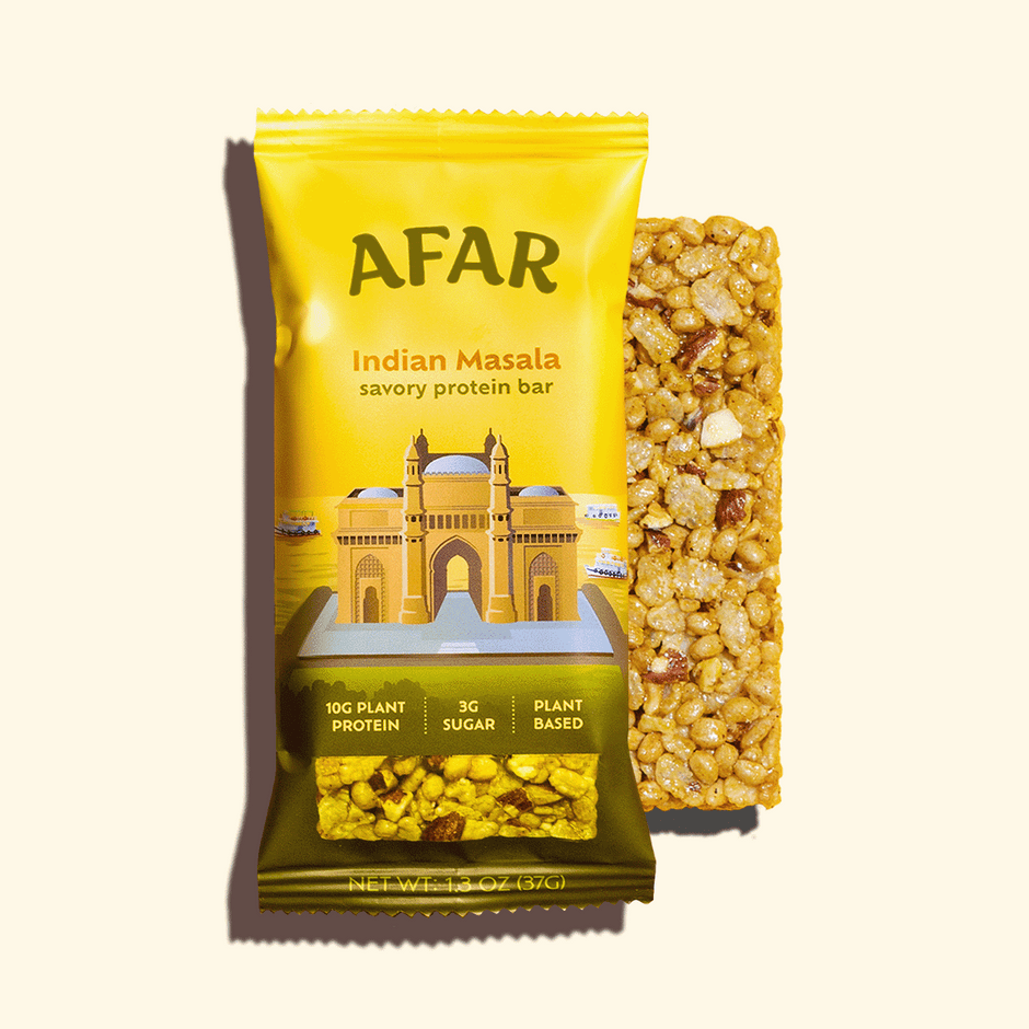 Afar Savory Protein Bar | Low Sugar, Vegan, Gluten-Free | Products ...