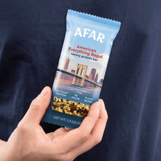 Afar Savory Protein Bar | Low Sugar, Vegan, Gluten-Free | Products ...